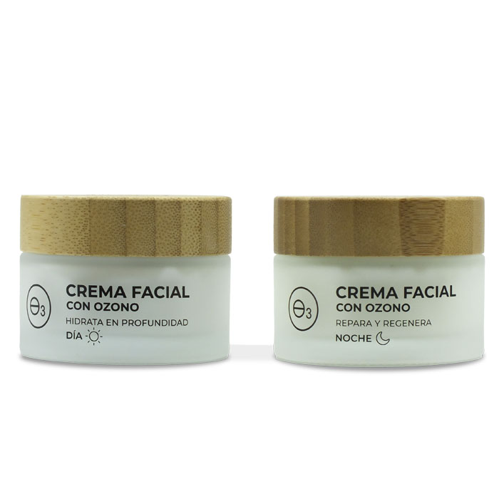 Pack crema de día y noche - Cosmética natural OZONO D´OR